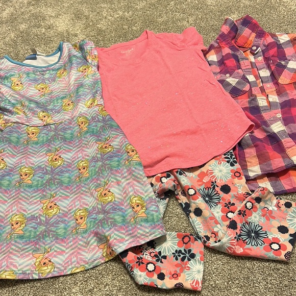 Dresses | Girls Summer Bundle With Elsa Dress | Poshmark